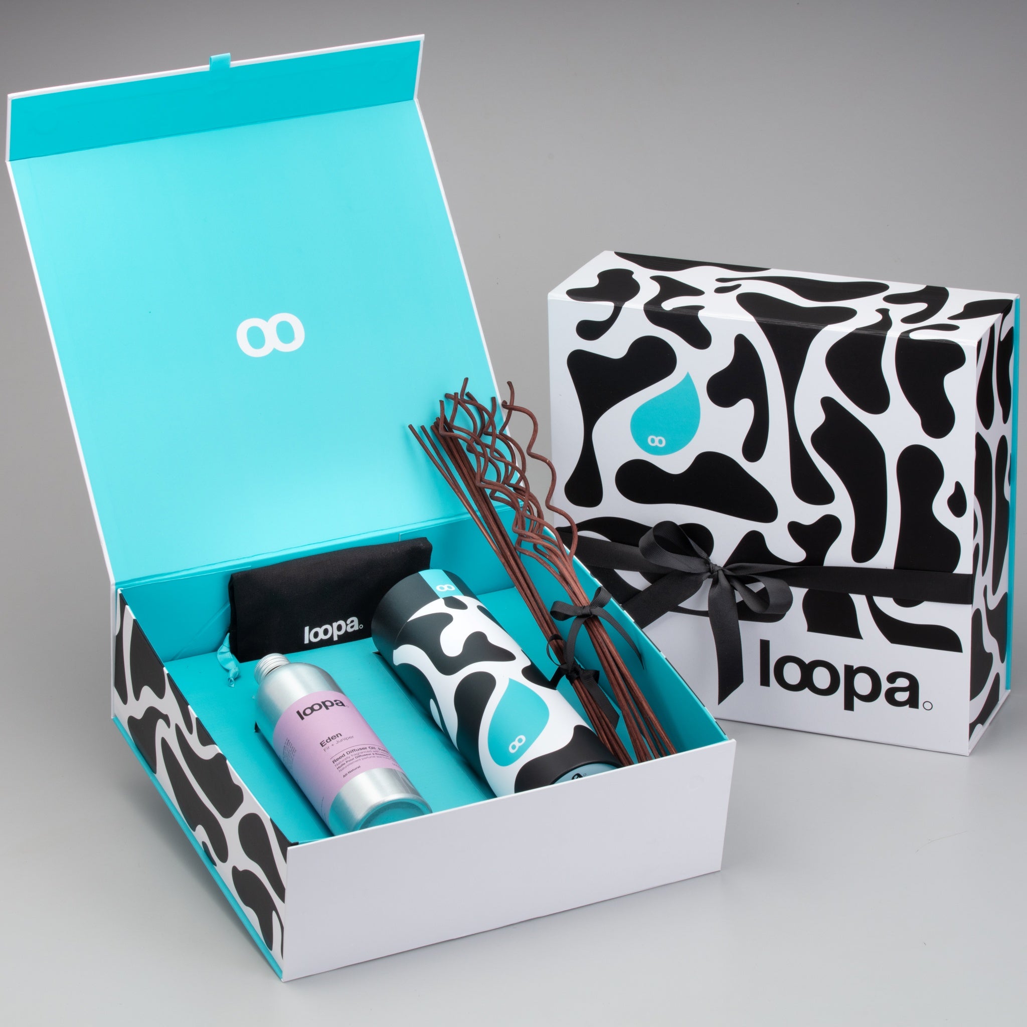Reed Diffuser Gift Set, 500ml, Fir + Juniper (Eden) – loopa