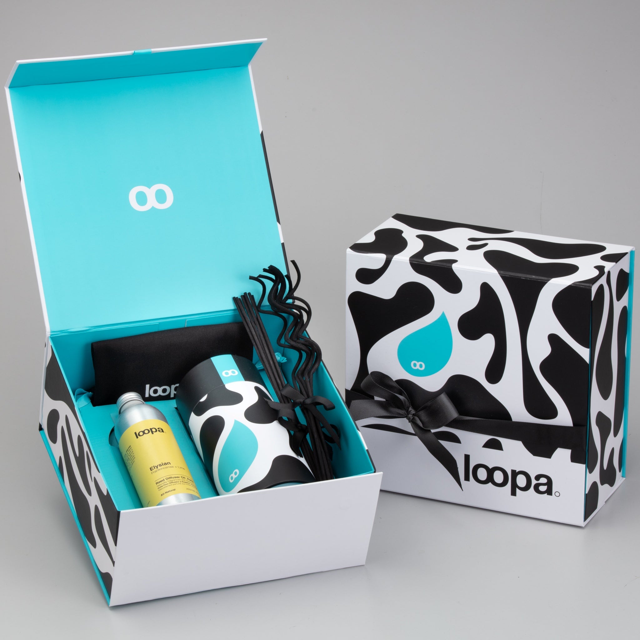 Reed Diffuser Gift Set, 250ml, Frankincense + Lime (Elysian) – loopa