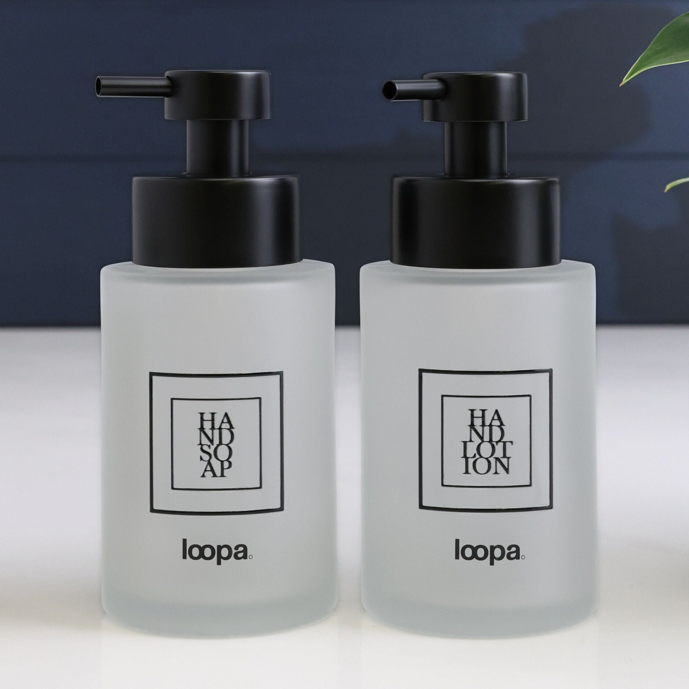 Amber Glass Dispenser Bottle, 250ml or 500ml – loopa